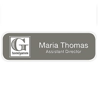 Custom Engraved Plastic Badges | Durable Name Badges - Kool Design Maker